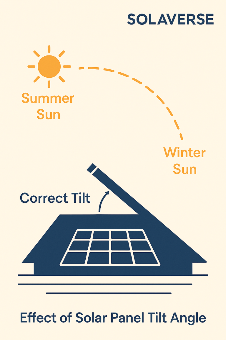 Understanding Solar Panel Tilt Angles - Solaverse